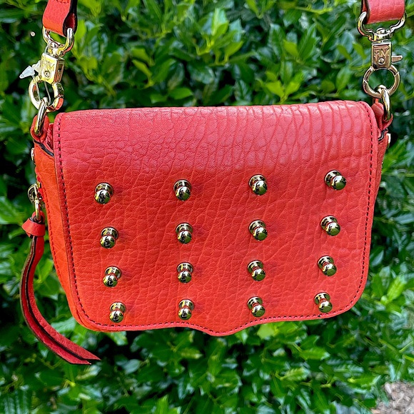 Rebecca Minkoff | Bags | Nwot Rebecca Minkoff Red Mini Studded ...
